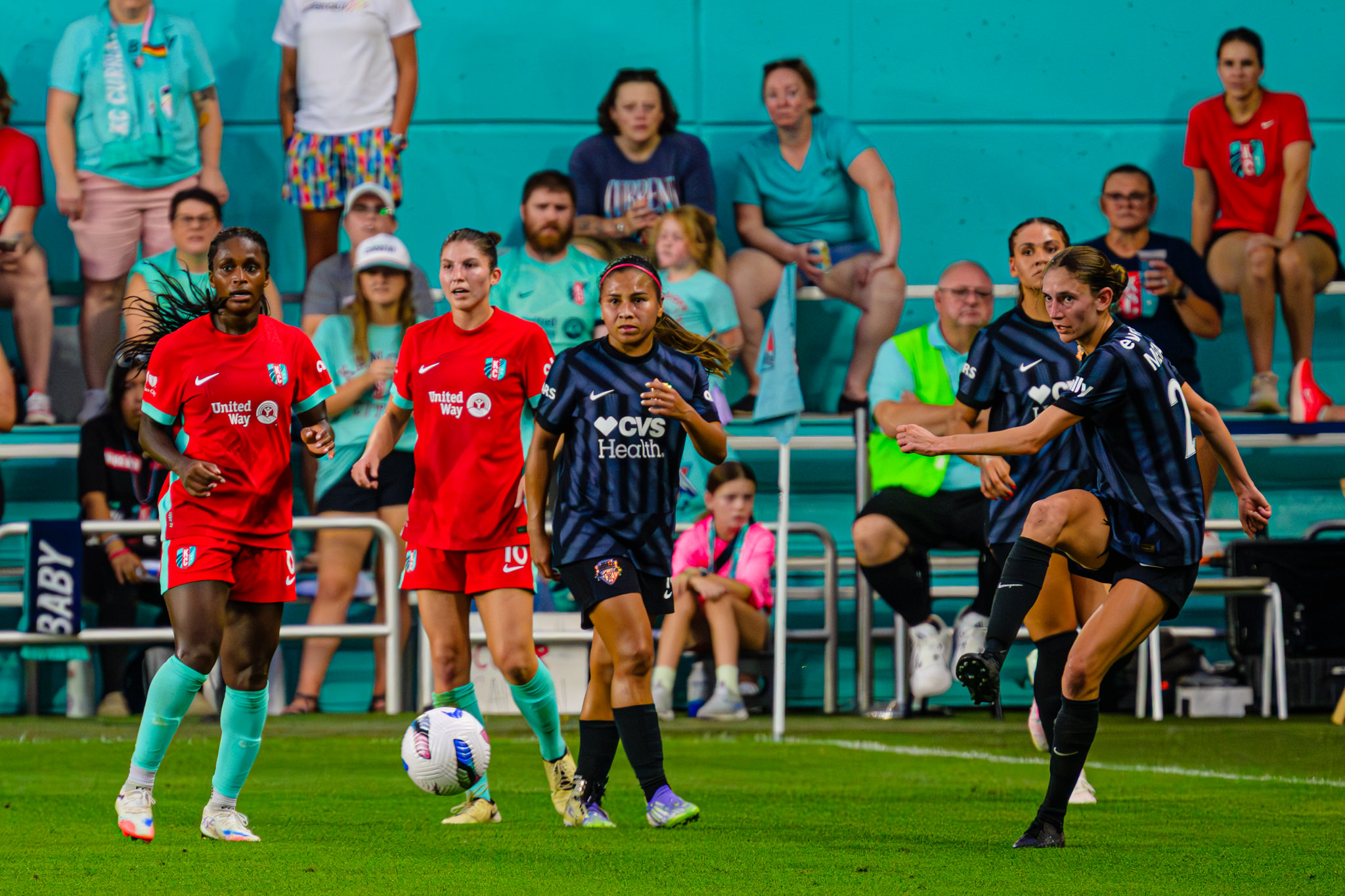 NWSL: KC Current v Washington Spirit at CPKC (Photo Gallery) - Photos ...
